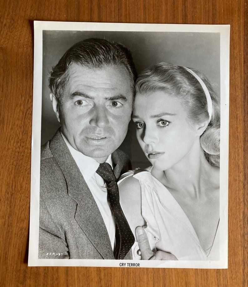 James Mason & Inger Stevens Cry Terror Movie Photo - Etsy
