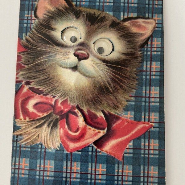 Antique Cat Postcard - Etsy