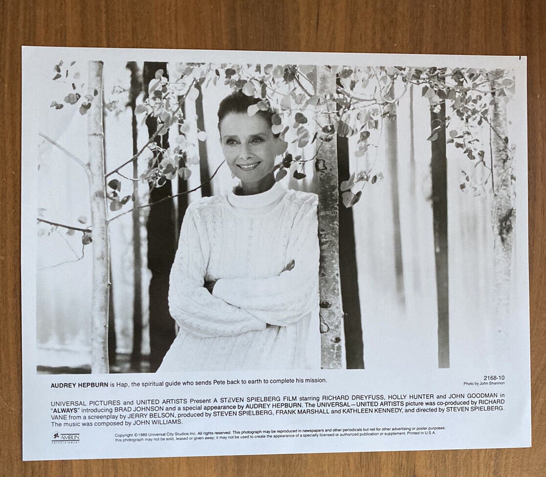 Audrey Hepburn Always Movie Press Photo - Etsy
