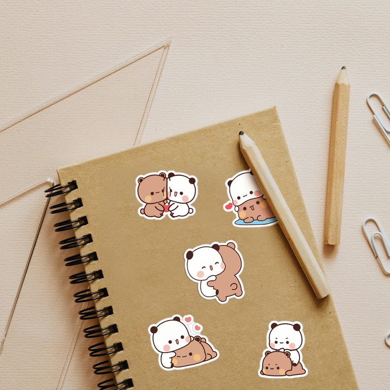 Best Bubu and Dudu Stickers 10-piece Sticker Set Fun & Cute Bubu Dudu ...