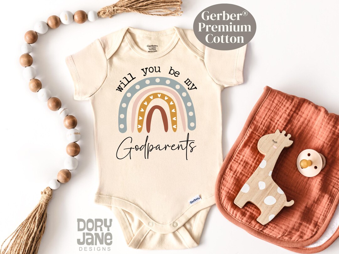 Will You Be My Godparents? Baby ONESIES® Brand Bodysuit Cute Godparents ...