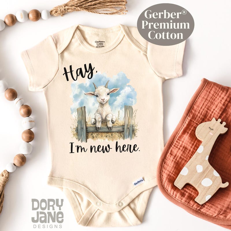 Hay Baby Onesie - Etsy