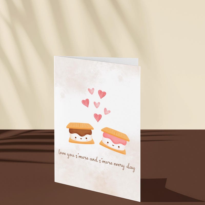 Smores Valentine - Etsy