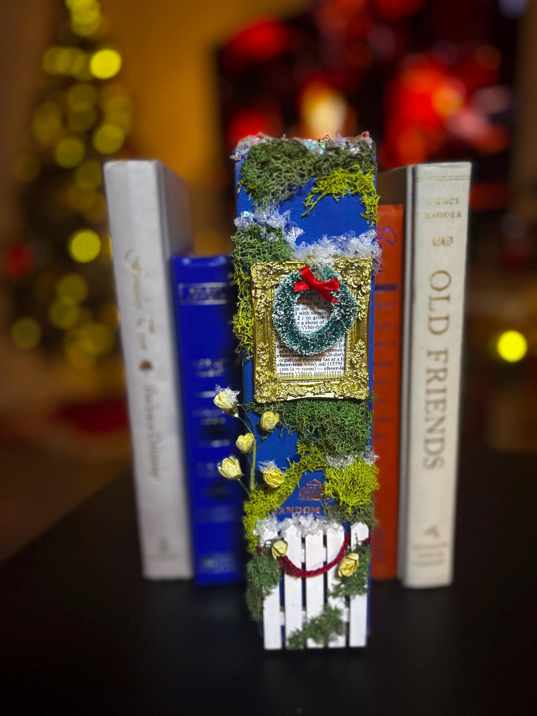 Magical Bookshelf Decor, Book Divider, Miniatures, Book Art, Unique ...