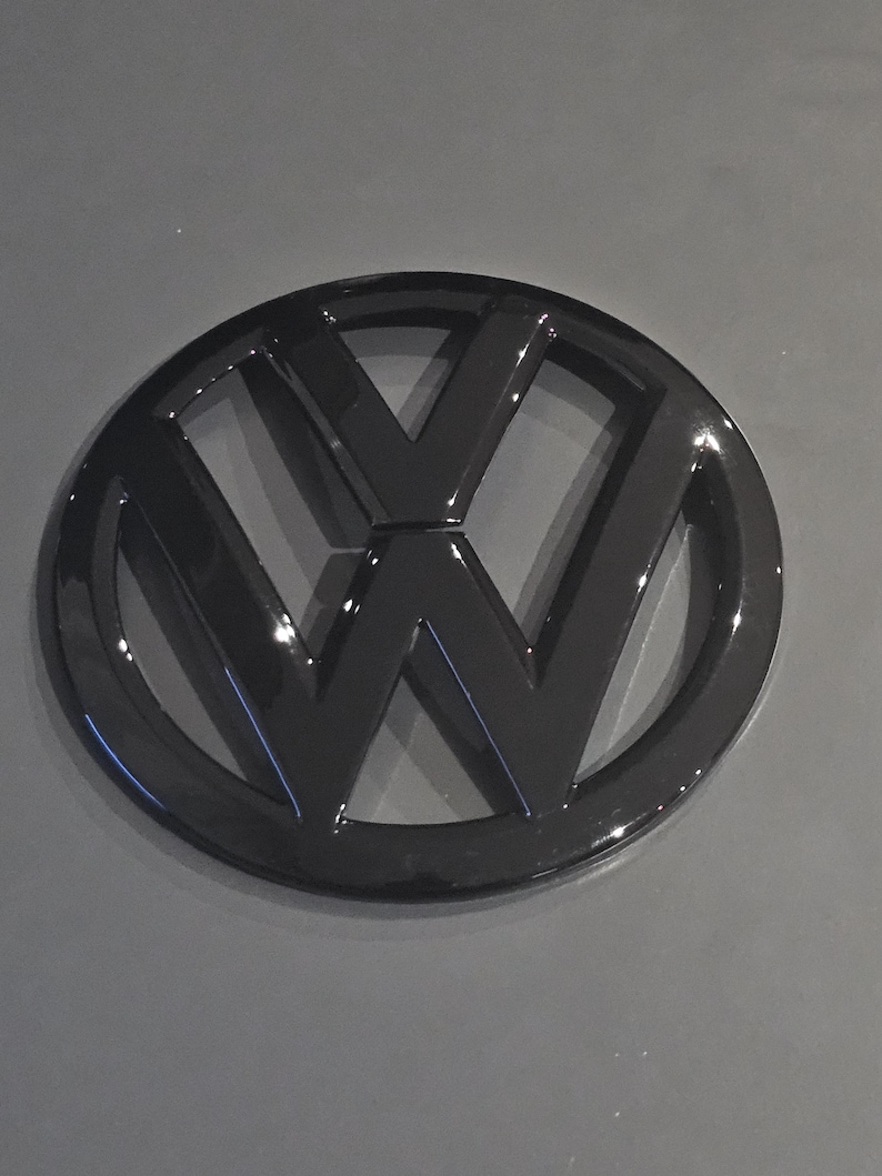 Gloss Black 138mm VW Front Grille Badge Fit for Golf MK7 - Etsy