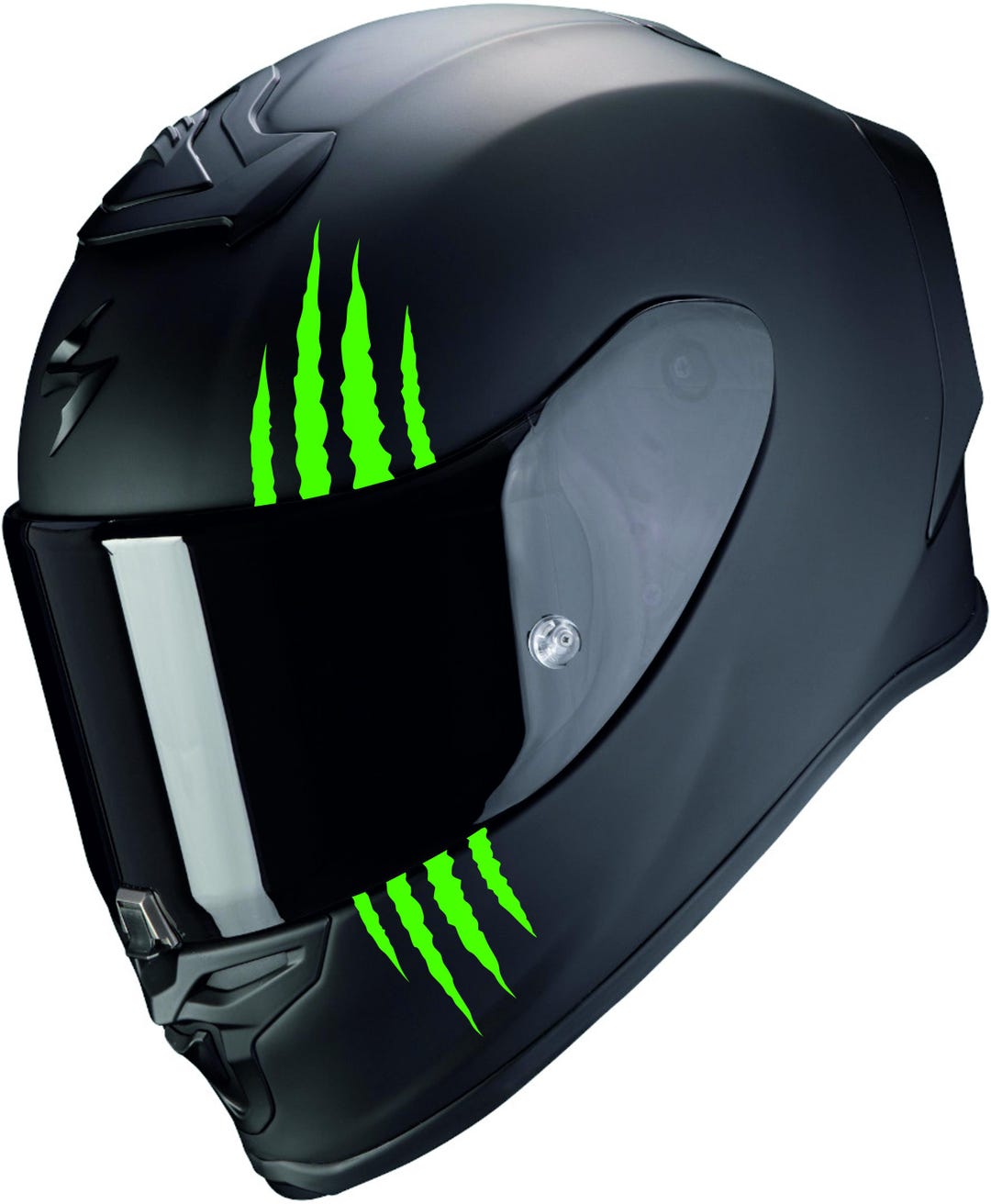 Motorcycle Helmet Sticker | Motorbike Stickers | Claw Claws Scratches ...