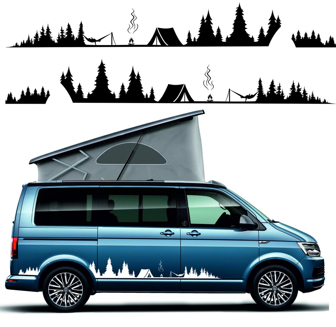Motorhome Sticker Set | VW T5 T6 T6.1 Stickers | Motorhome Side ...