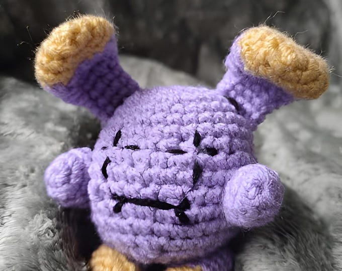 Lickitung Pokémon Crochet Pattern - Etsy Canada