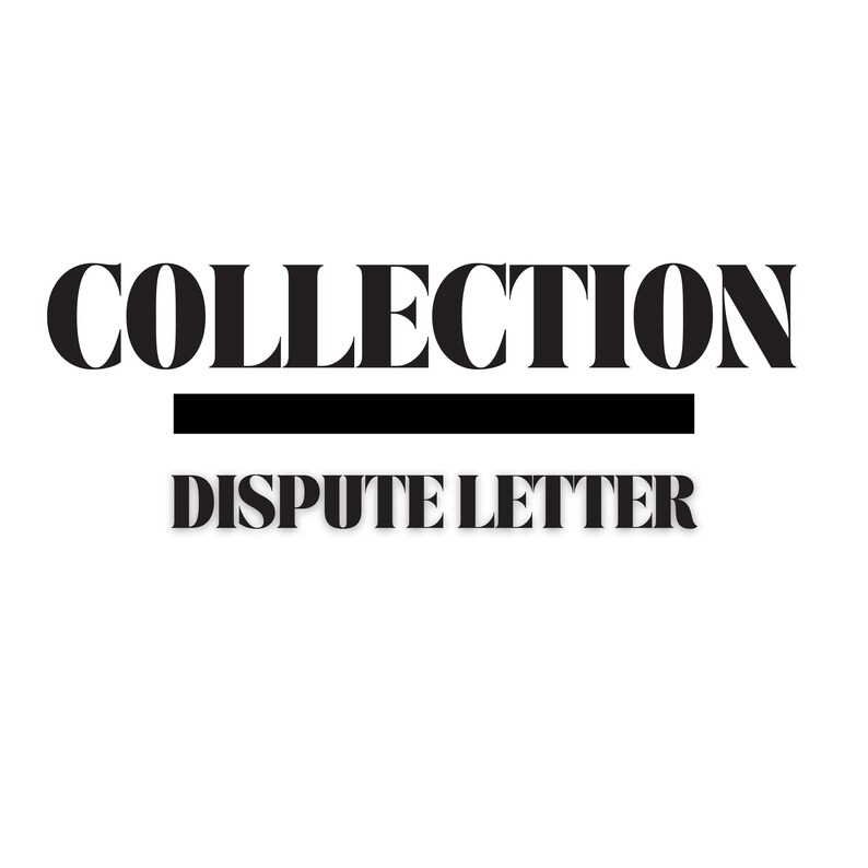 Collection Dispute Letter - Etsy