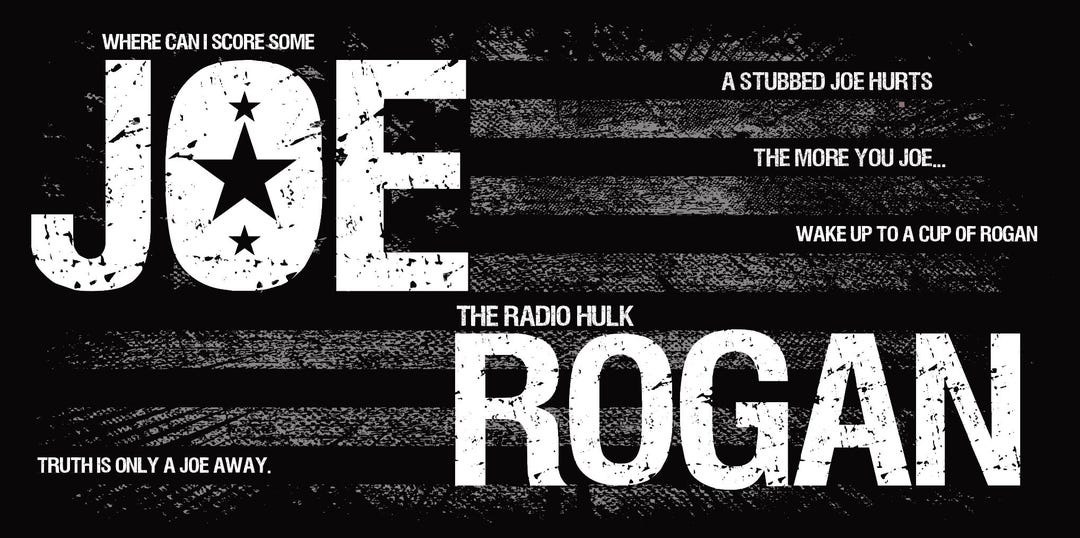 Joe Rogan Vinyl Banner 4x8ft. 13oz. - Etsy