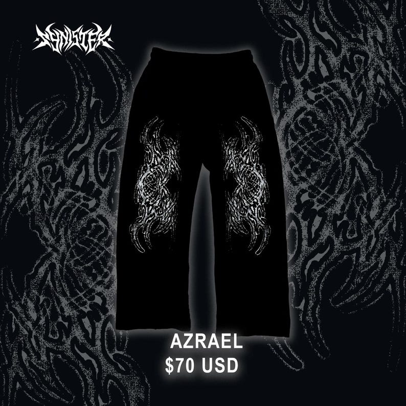 Grunge Emo Sweatpants: Baggy Alt Gym Sweats - Etsy