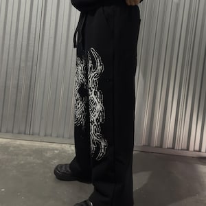 Grunge Emo Sweatpants: Baggy Alt Gym Sweats - Etsy