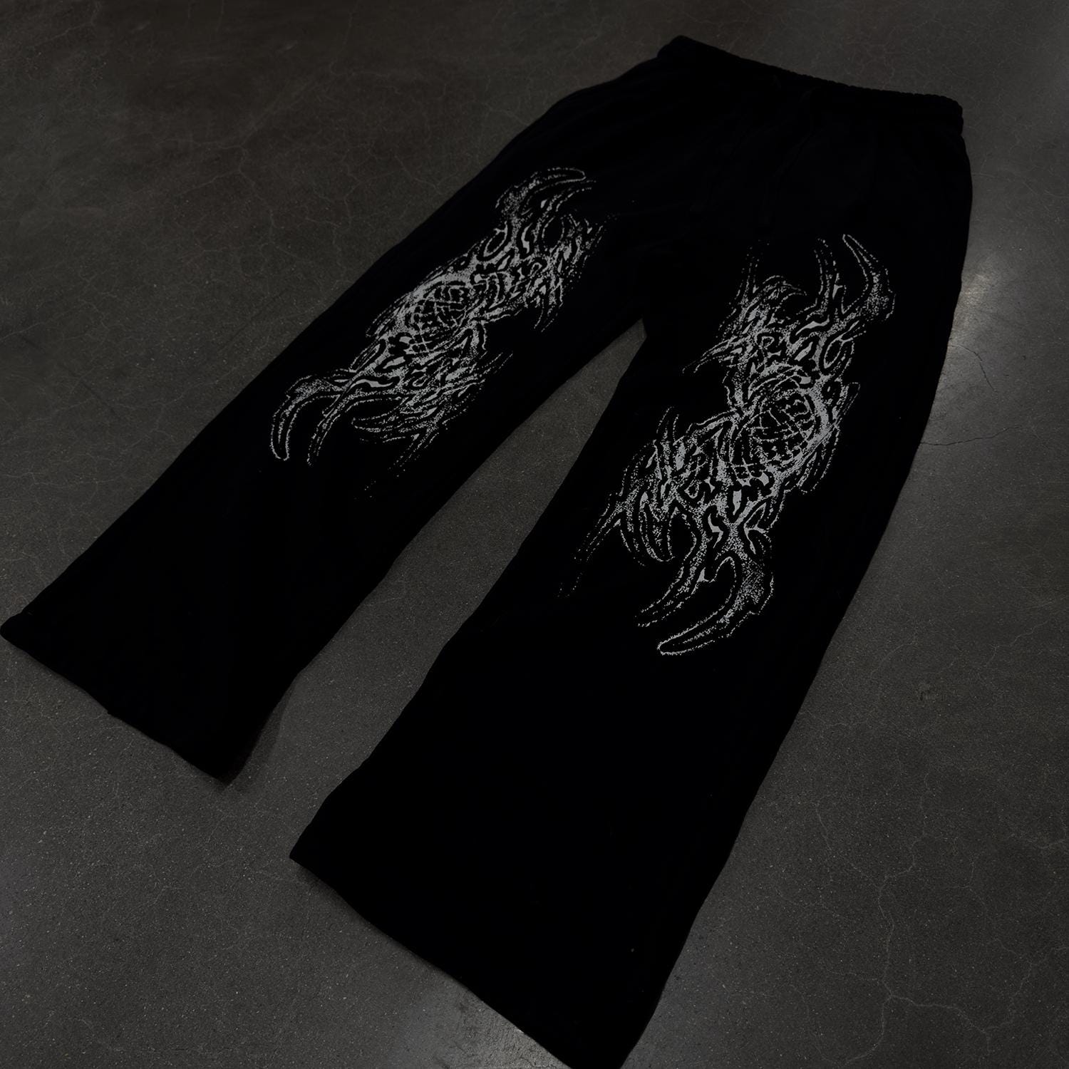 Grunge Emo Sweatpants: Baggy Alt Gym Sweats - Etsy