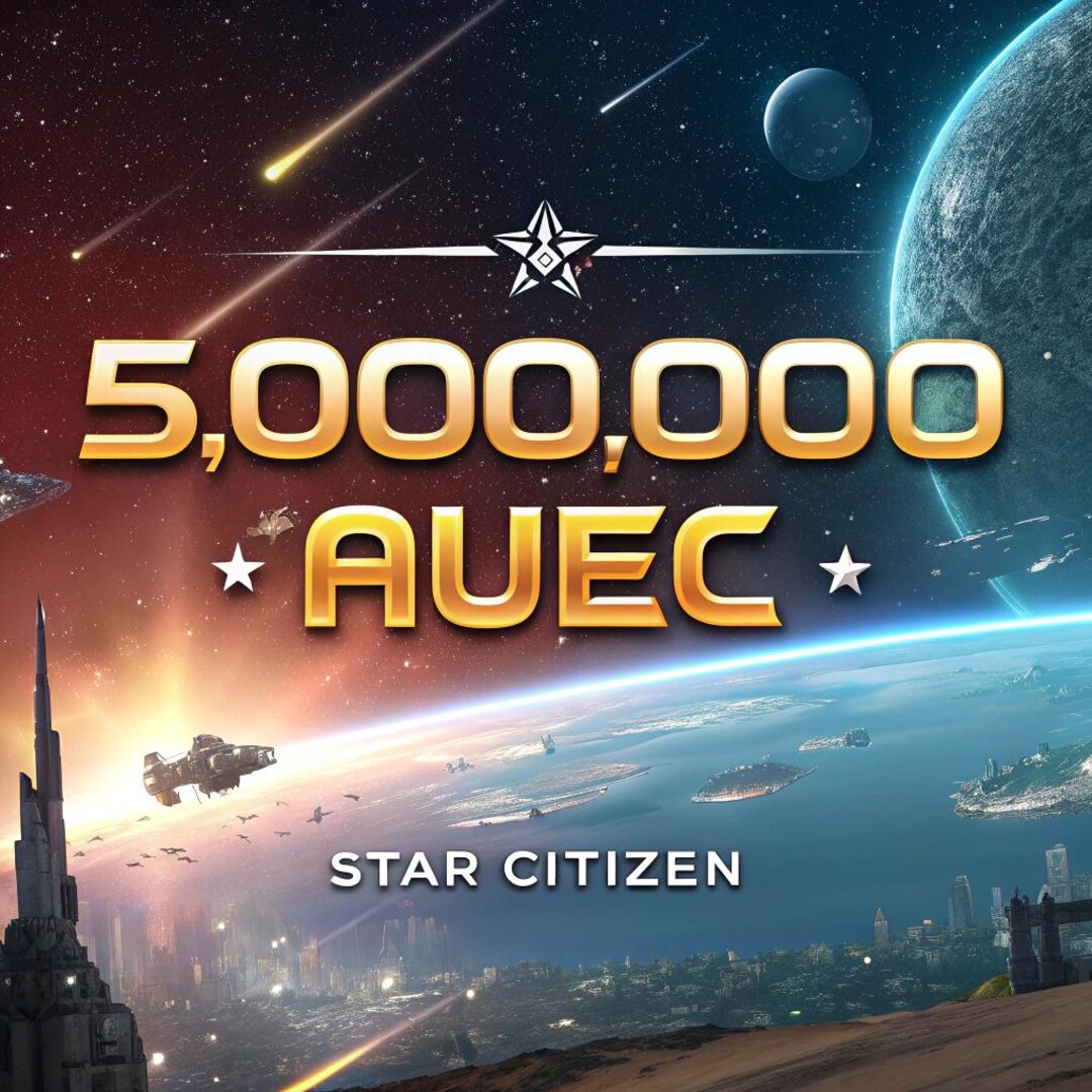 Star Citizen Auec - 5,000,000 Auec - 4.2 LIVE - Etsy