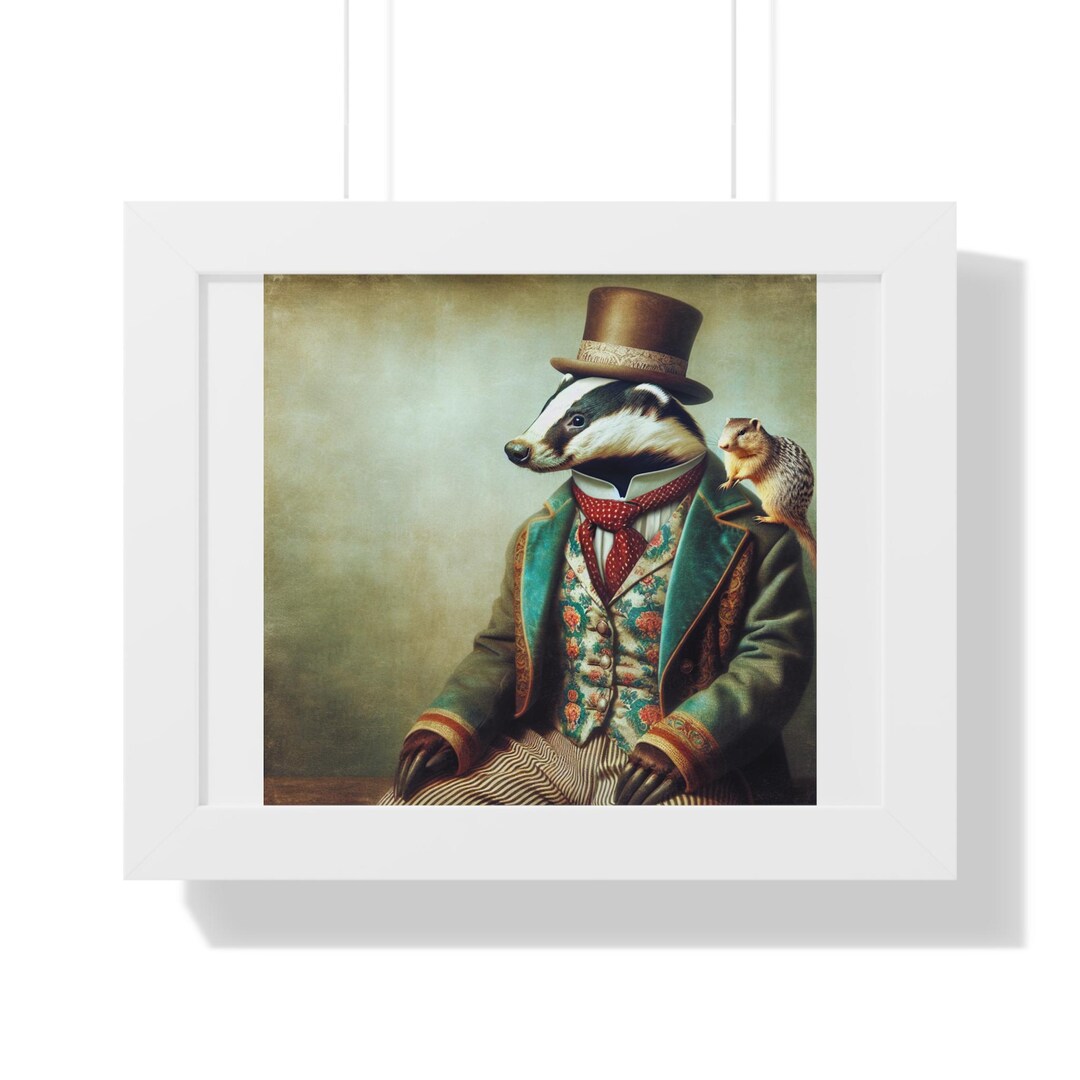 Poster Print, Hunter Vs Prey Unite, Framed Wall Art, Wildlife Decor ...