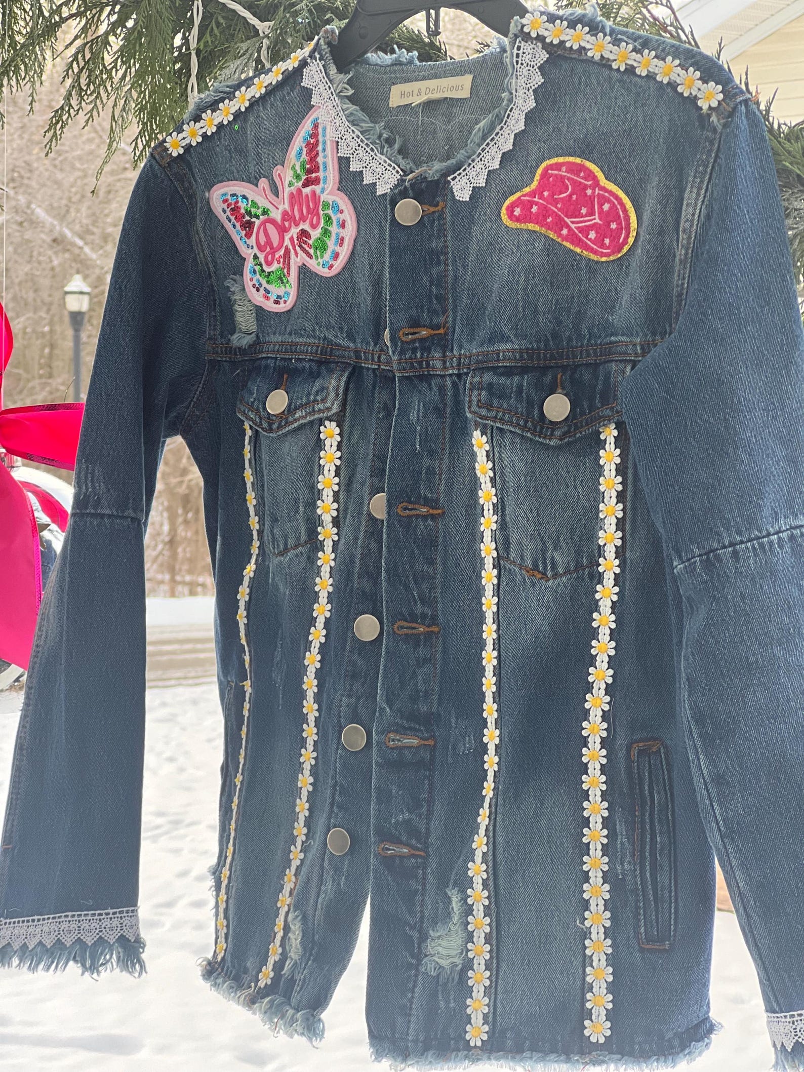 Dolly Parton Cropped Jean Jacket - Etsy