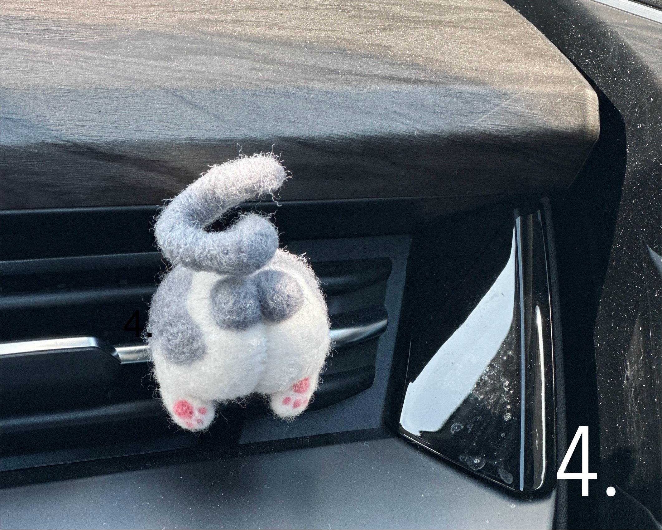 Cat&dog Wool Felt | Car Diffuser | Vent Clip | Keychain - Etsy