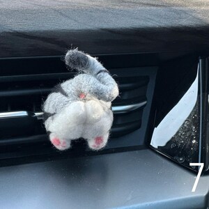 Cat&dog Wool Felt | Car Diffuser | Vent Clip | Keychain - Etsy
