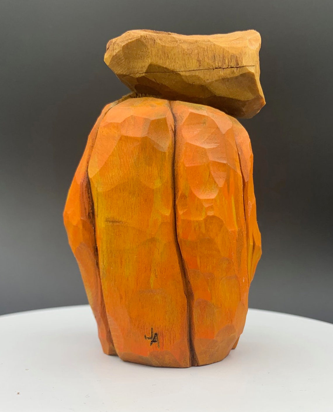 Goofy Funny Face, Jack-o-lantern, Wood Carving - Etsy