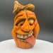 Goofy Funny Face, Jack-o-lantern, Wood Carving - Etsy