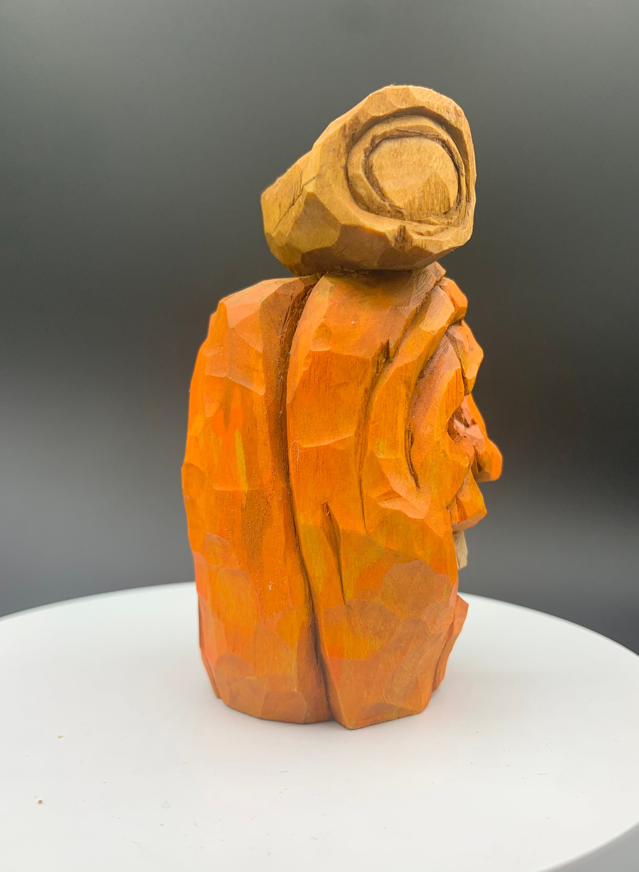 Goofy Funny Face, Jack-o-lantern, Wood Carving - Etsy