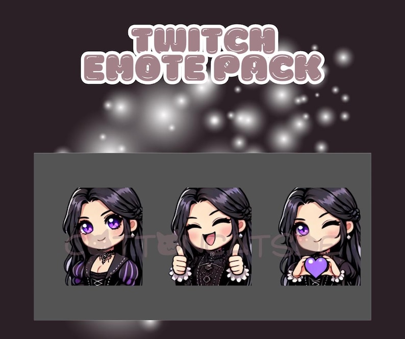Twitch Emote Pack - Magical Seduction Twitch Emotes Set - Inspired by ...