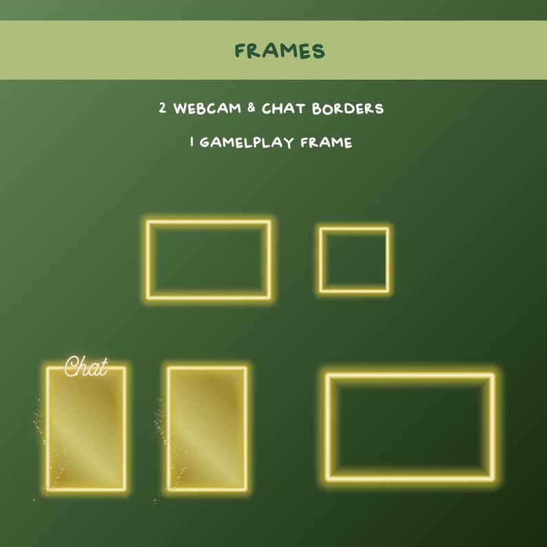 Enchanted Forest Stream Overlay Pack | Mystical Vtuber Setup With ...