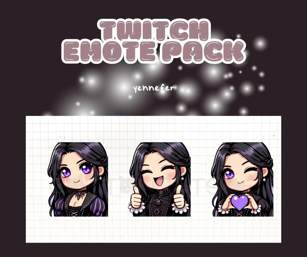 Twitch Emote Pack - Magical Seduction Twitch Emotes Set - Inspired by ...