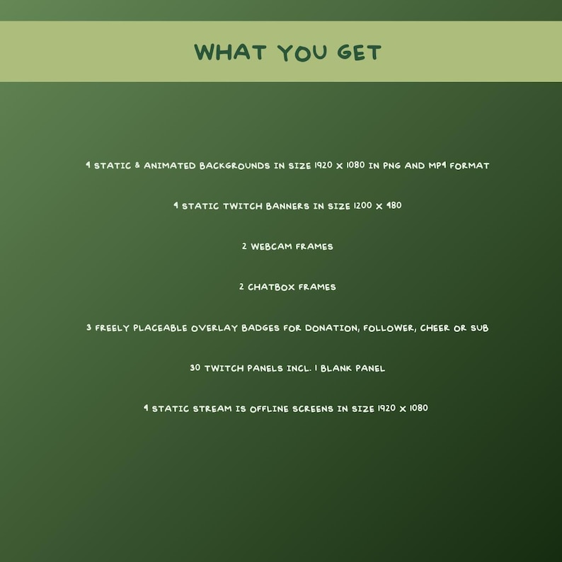 Enchanted Forest Stream Overlay Pack | Mystical Vtuber Setup With ...