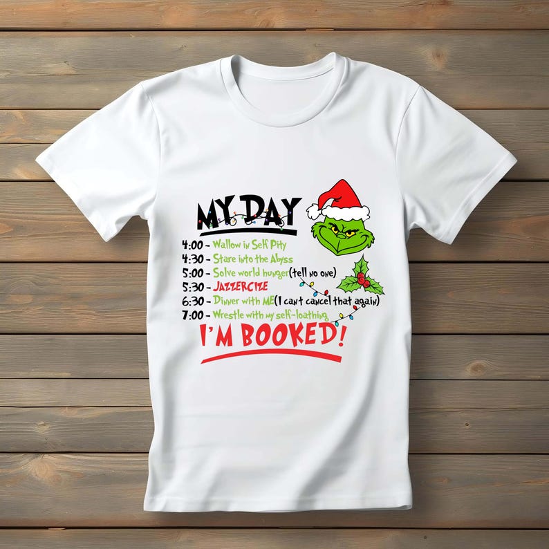 Grinch svg, Mi día estoy ocupado Svg, Navidad Svg, Grinch mi día svg ...