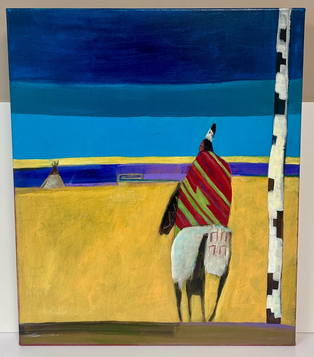 Coming Home Original Painting by Linus Woods Acrylic on Canvas 24″x 20 ...