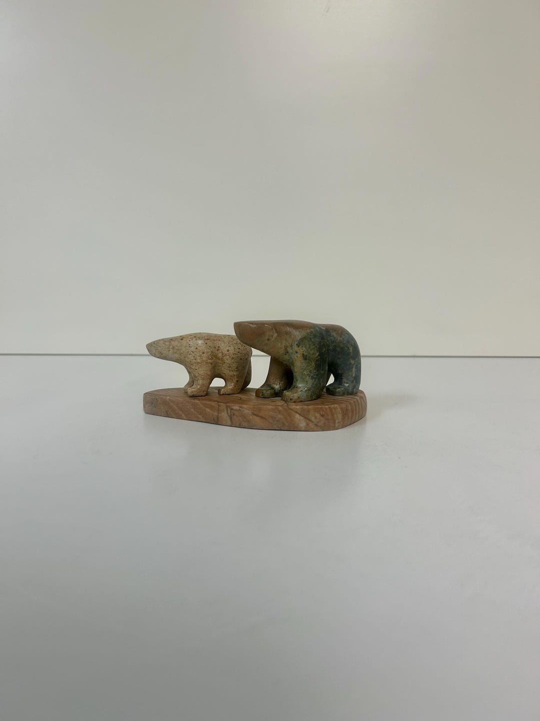 Travelling Together - Two Polar Bears Travelling Together Through the ...