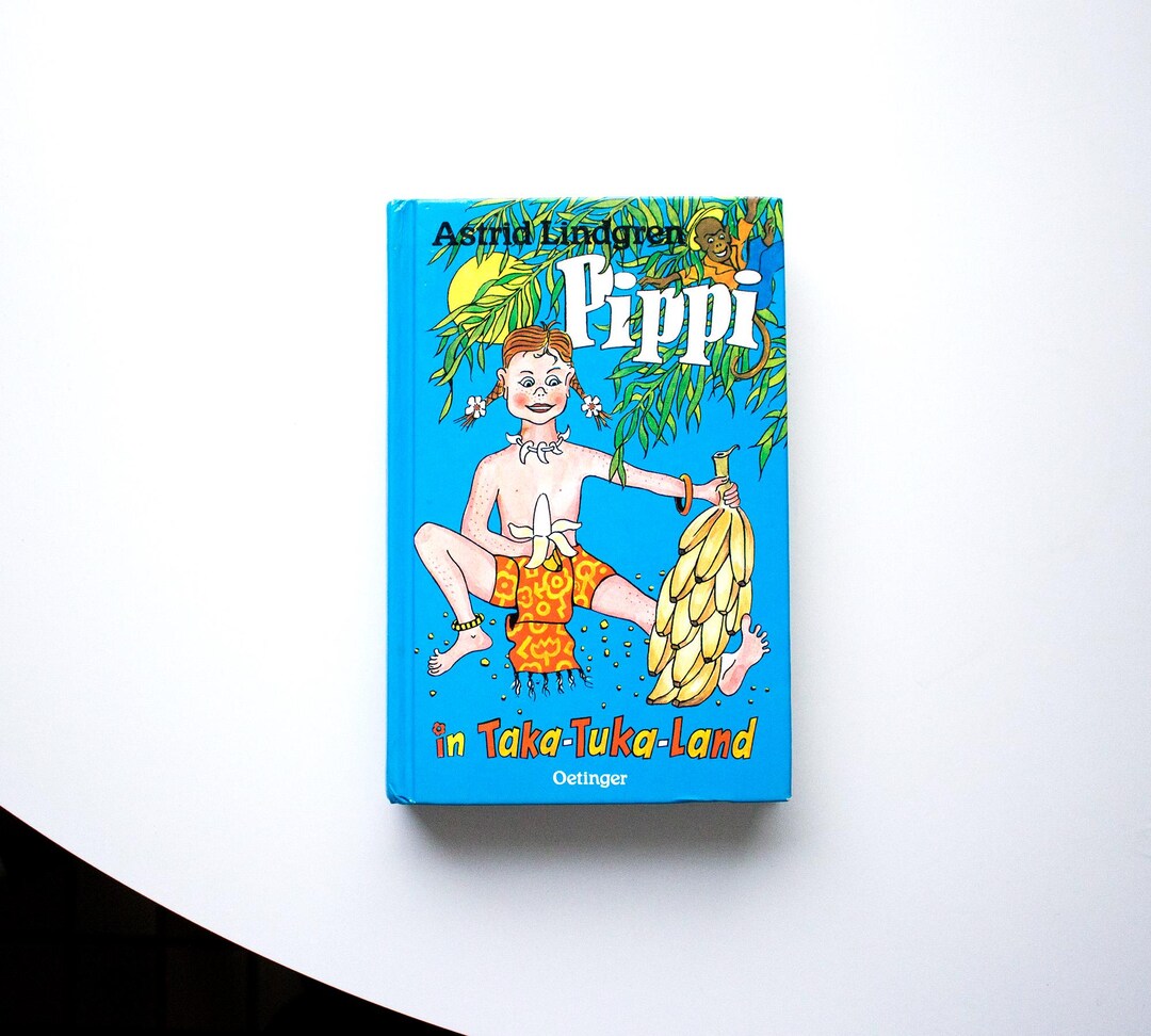 Vintage GERMAN Pippi Langstrumpf in Taka-tuka-land Book by Astrid ...