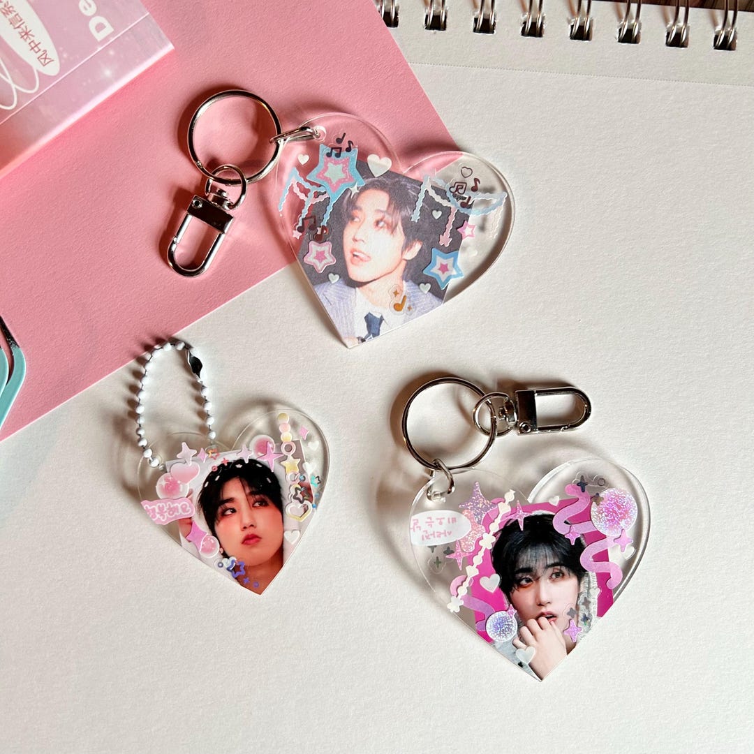 Han Jisung Deco Photo Keychains! | Kpop Keychains | Accessories for ...