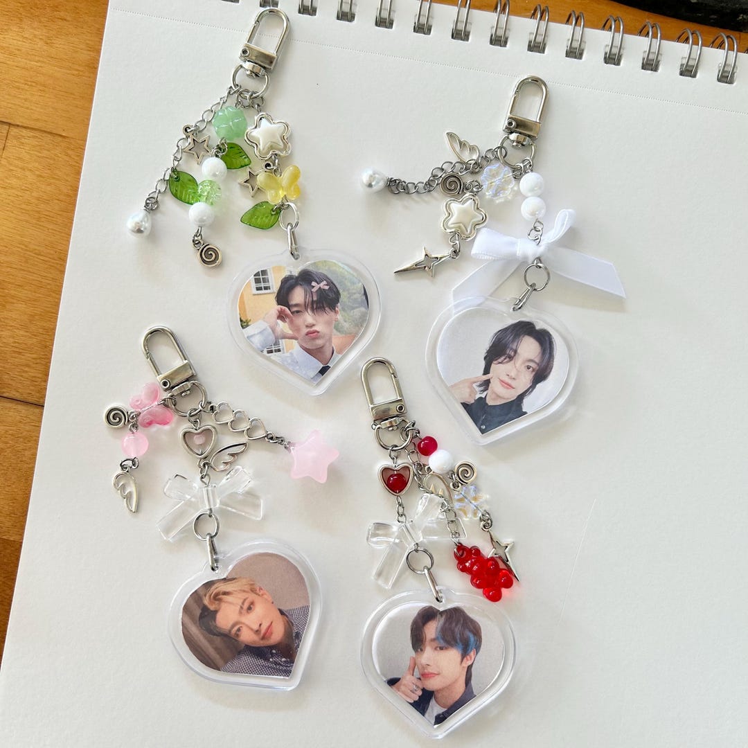 Ateez Photo Keychains! | Kpop Keychains | Accessories for Atz Fan ...