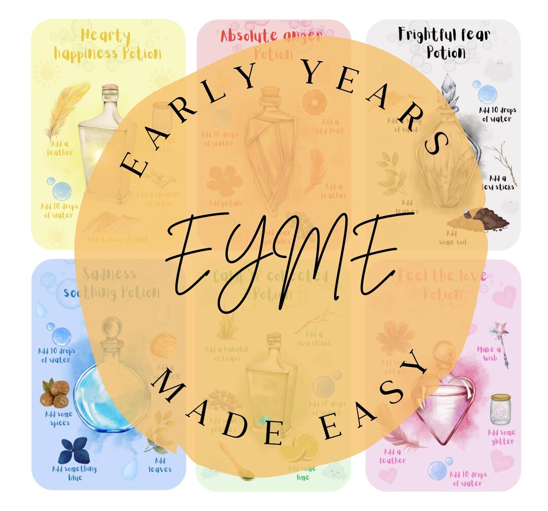 Emotions Potions - Printable Emotions Cards - Etsy