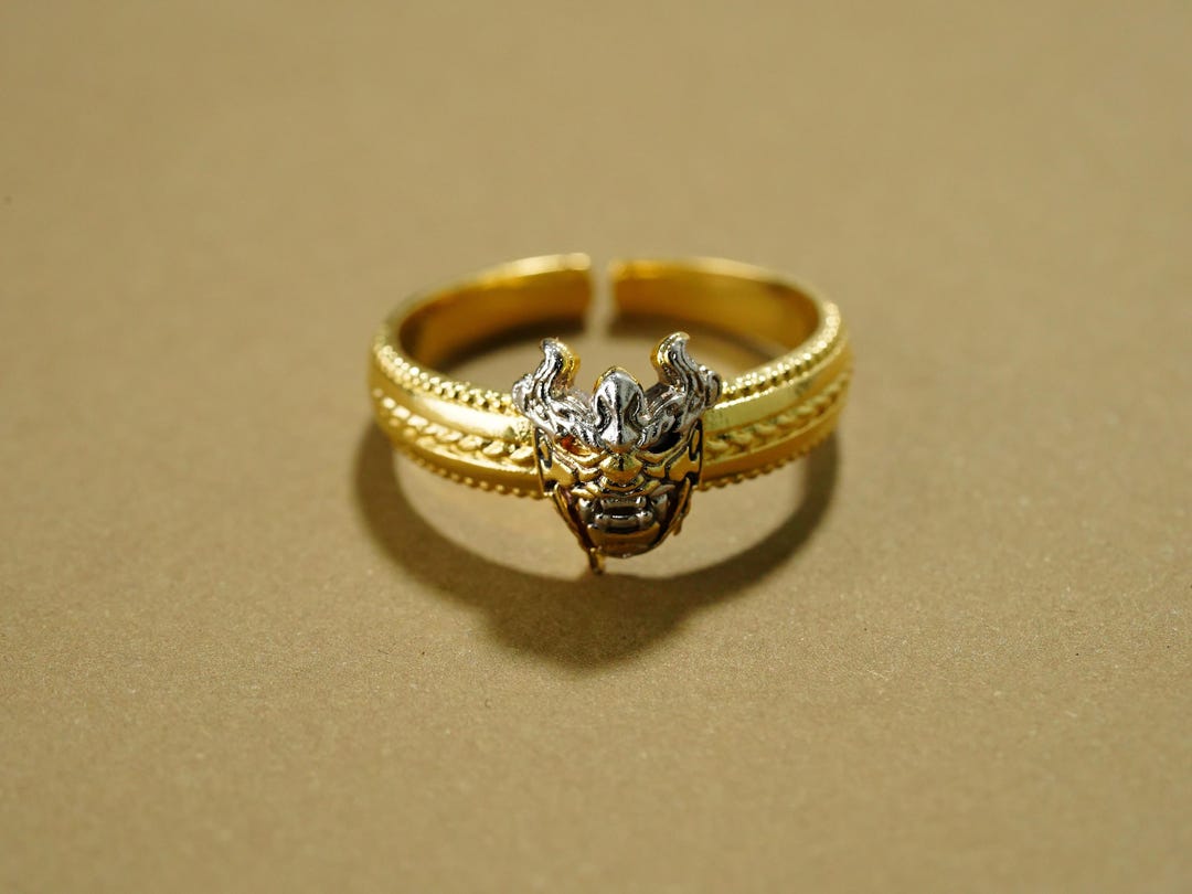 EXCLUSIVE Handmade Valorant Yoru Mask Ring, Custom Gold/silver Unisex ...