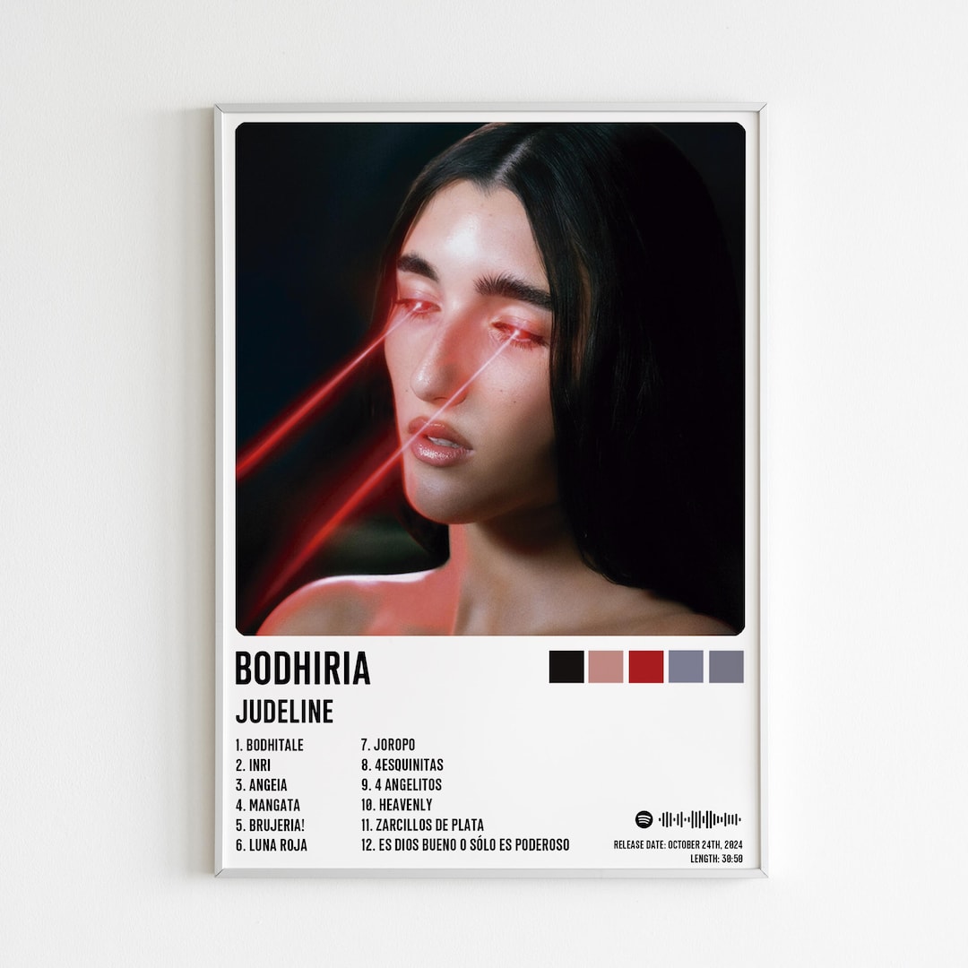 Judeline / Bodhiria / Digital Printable, Album Cover, Poster, Home ...