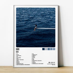 SZA / SOS / Digital Printable, Album Cover, Poster, Home Decor, Rap - Etsy