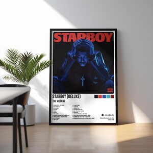 The Weeknd/ Starboy deluxe / Digital Printable, Album Cover, Poster ...
