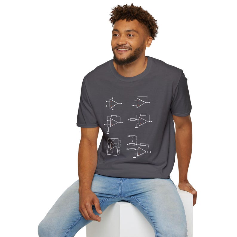 Op-amp Circuits T-shirt | Operational Amplifier Schematic Reference ...
