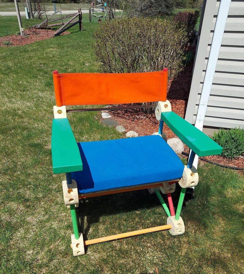Classic "tinker Toy Inspired" Chair - Etsy