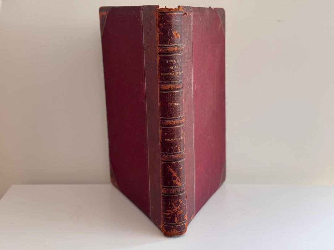 Antique 1895 Victorian Copy the Music of the Modern World Vol 2 Book ...