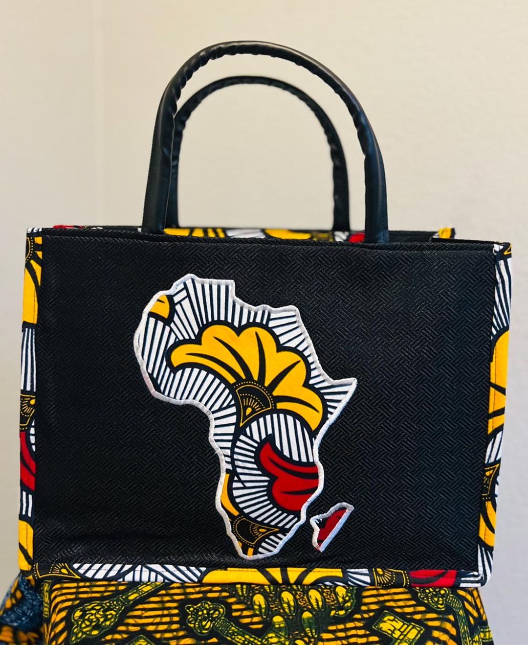 Ankara African Print Tote Bag Large Bag African Gift for Her Ankara ...