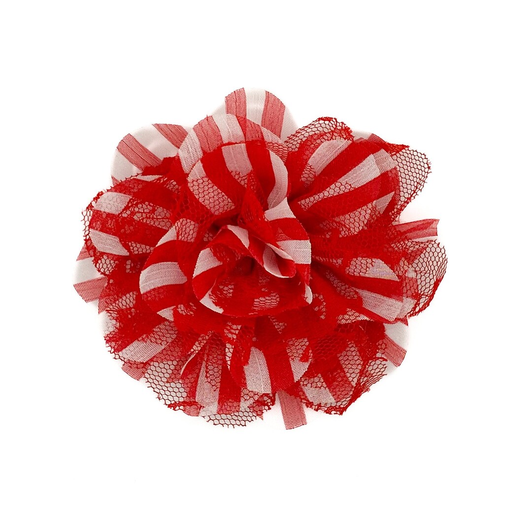 Ready in Red Snap-in Dog Bows® Flower - LARGE - Dog Collar Flowers, Dog ...