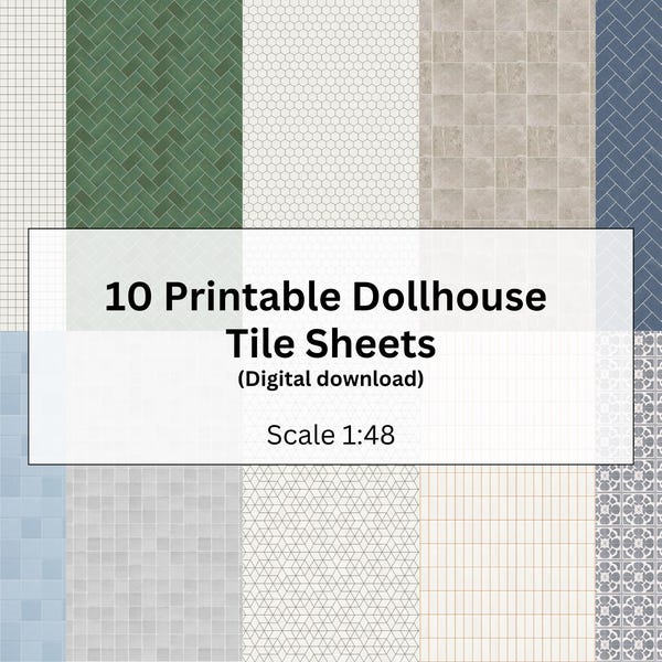 Dollhouse Floor Tile - Etsy