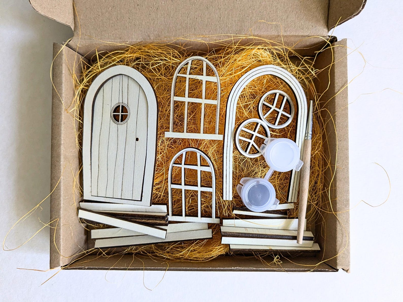 DIY Pumpkin Fairy House Kit: Halloween Fall Decor Craft Set - Etsy