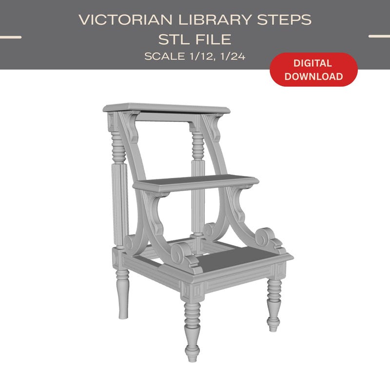 Library Steps - Etsy UK