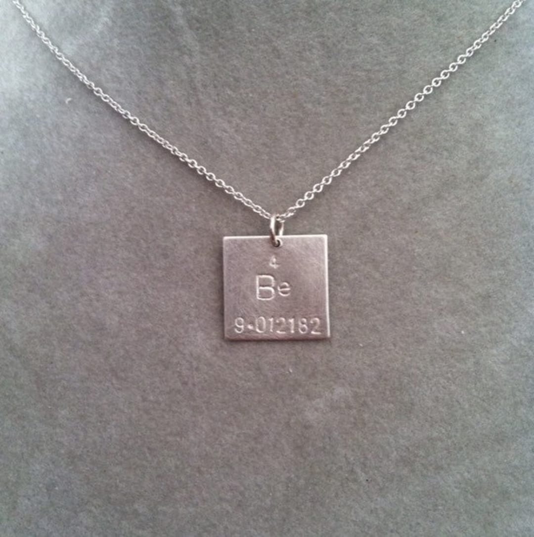 Periodic Table "elemental" Sterling Silver Pendant 14mm -your Choice ...