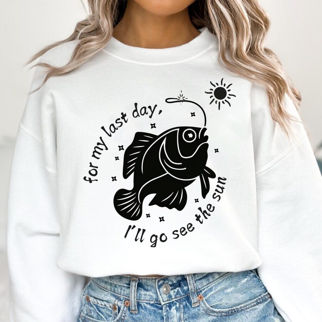 Motivational Anglerfish PNG Lanternfish Inspirational Be the Light Cute ...